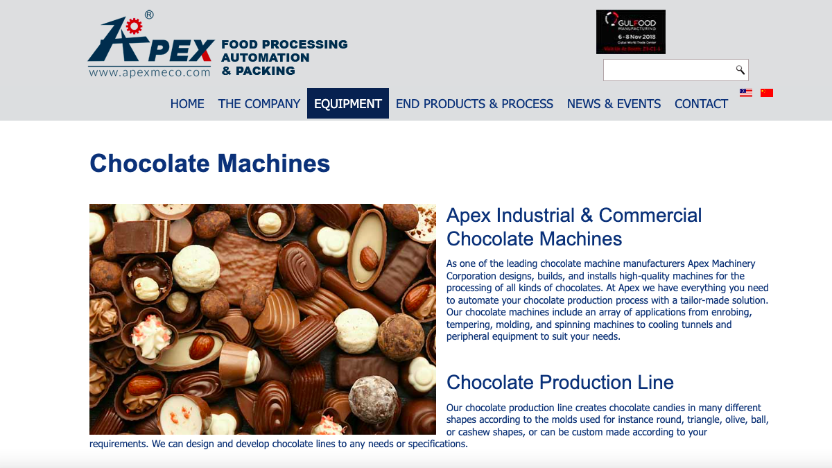 Industrial Chocolate Making Machine - G&D Machinery